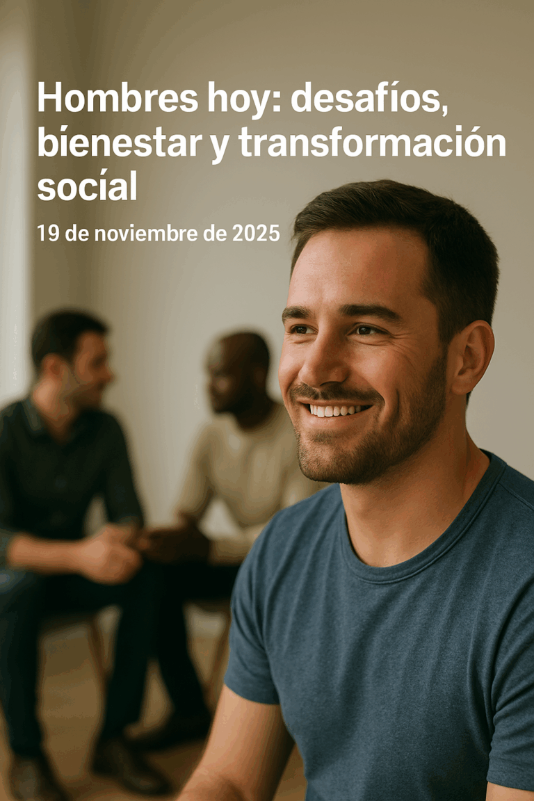Hombres hoy: desafíos, bienestar y transformación social - HSB NOTICIAS