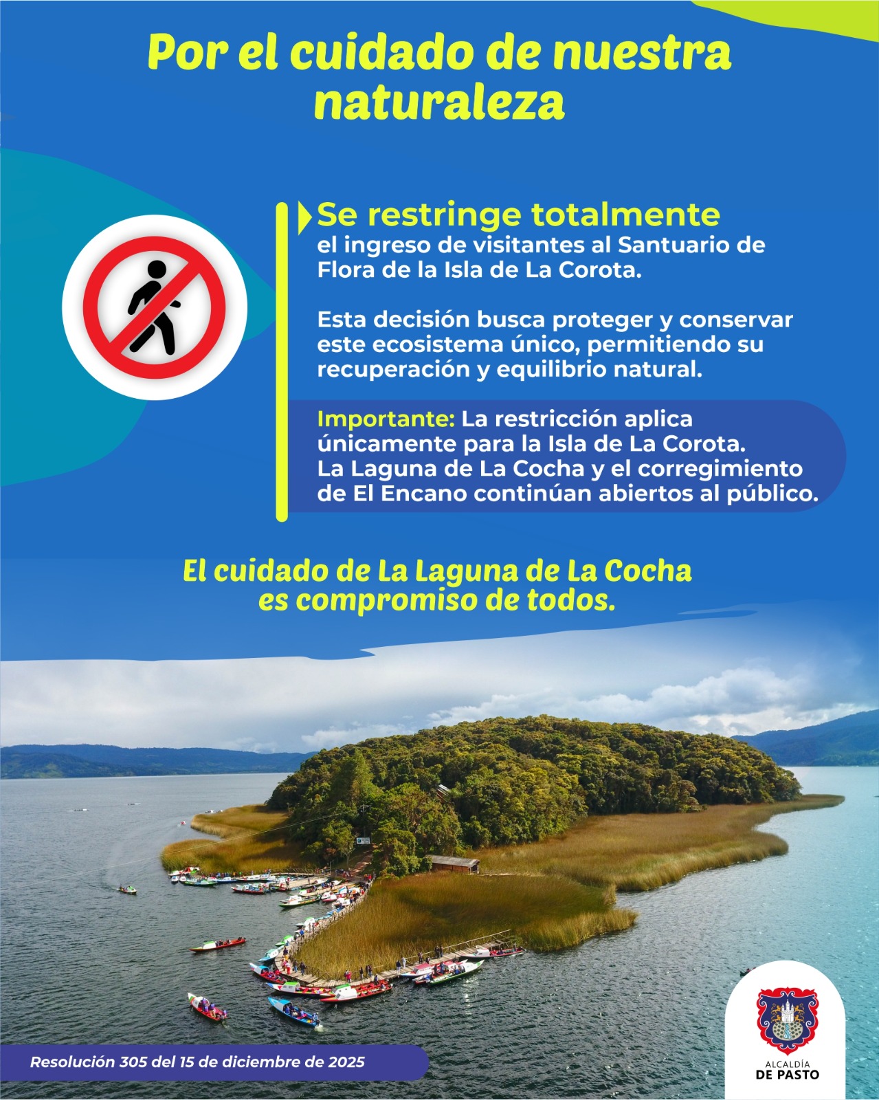 Restringen el ingreso al Santuario de Flora Isla de La Corota para ...