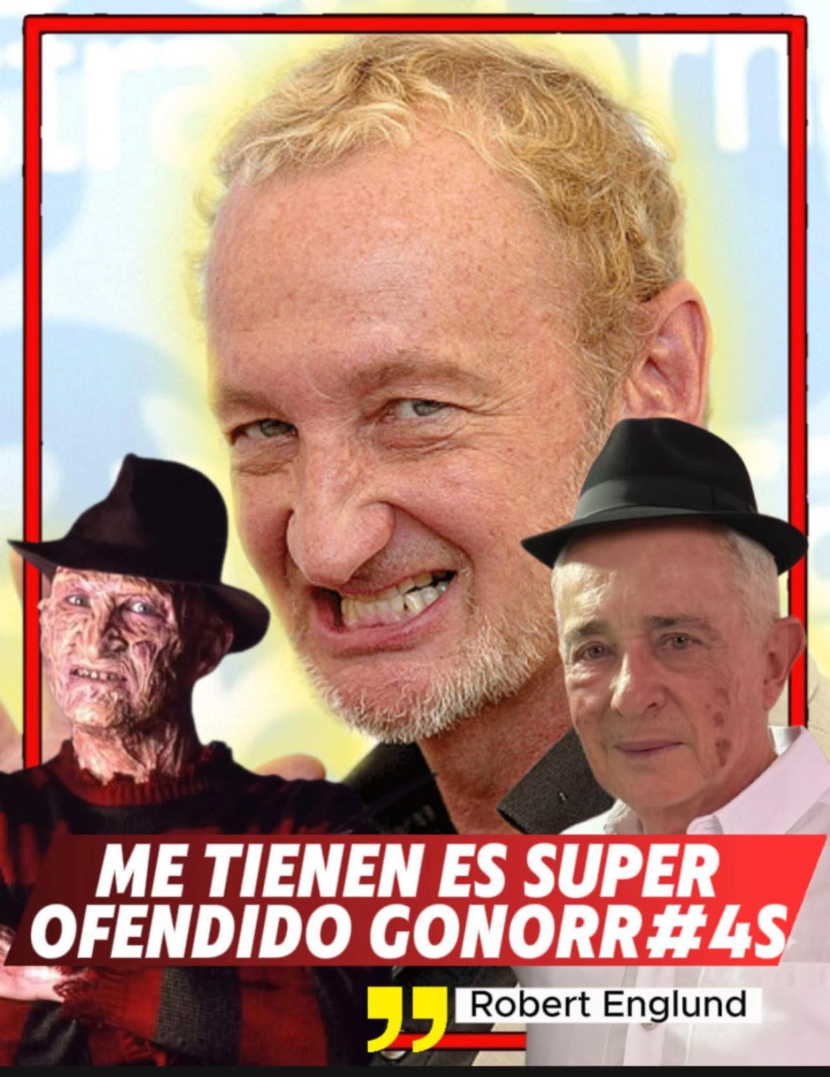 El actor Robert Englund - HSB NOTICIAS