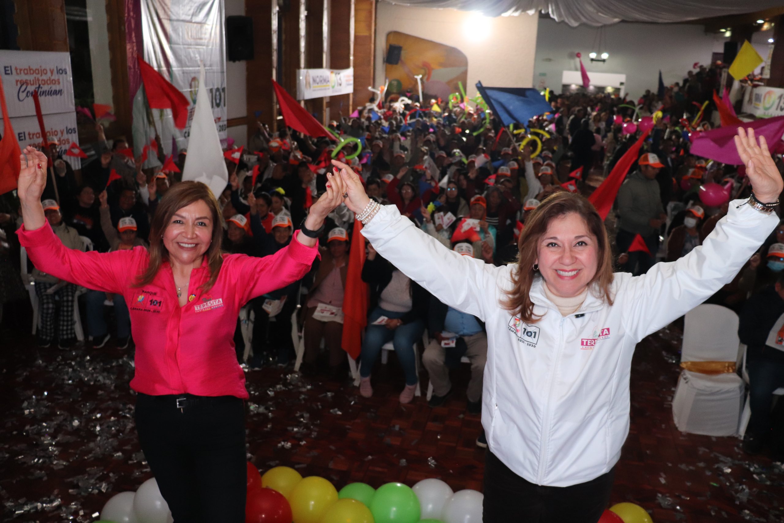 Norma Hurtado consolida en Nariño la alianza del triunfo con Teresa ...
